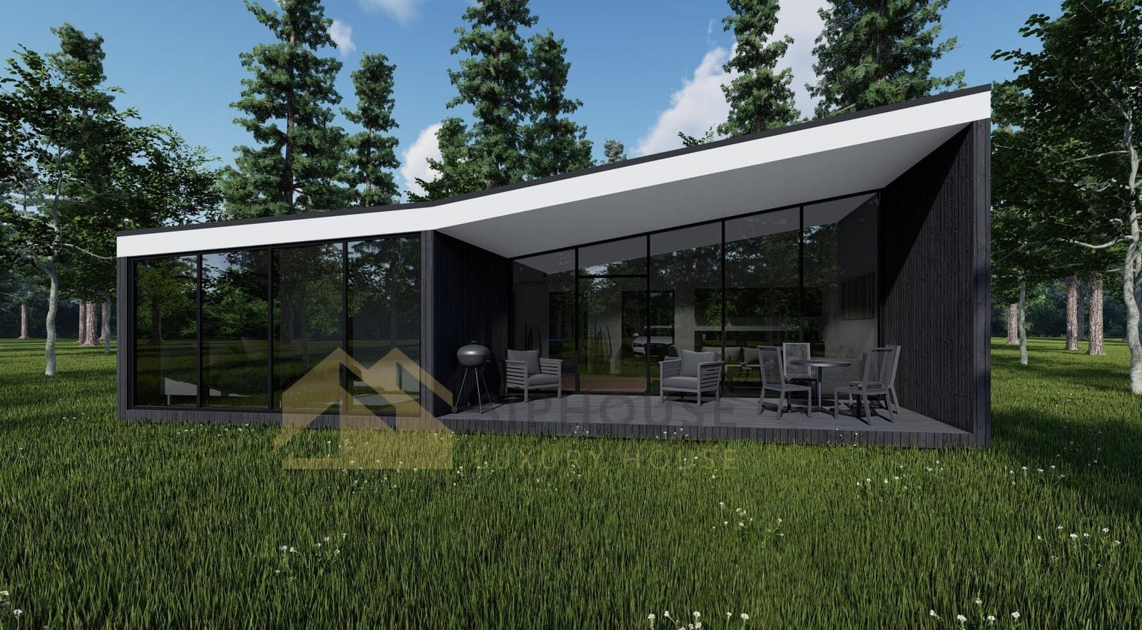 Elementmaja Brasília, 80 m² - Siphouse