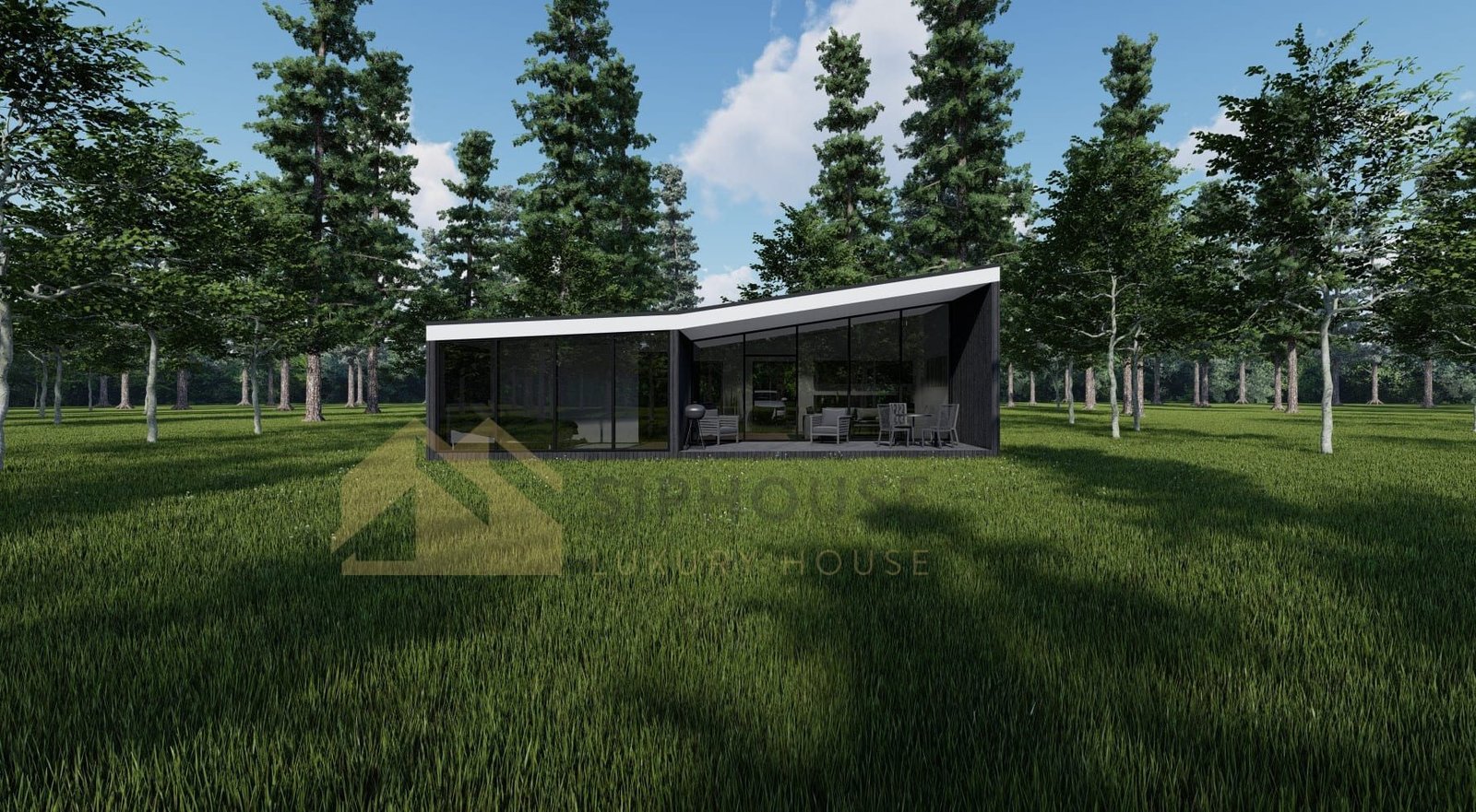 Elementmaja Brasília, 80 m² - Siphouse