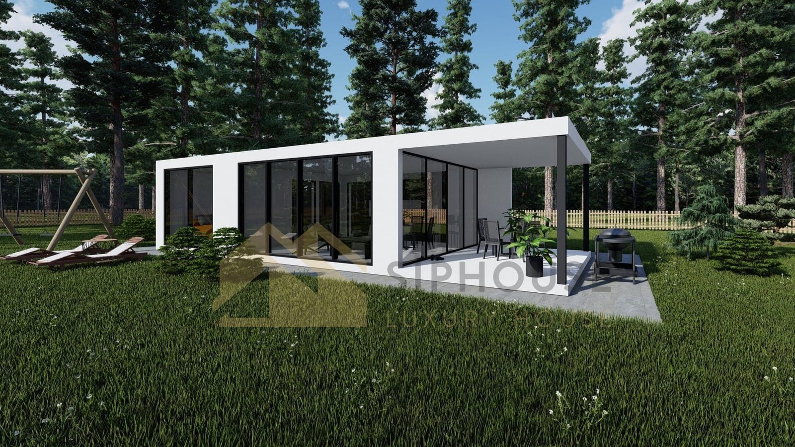 Elementmaja Freetown, 60 m² - Siphouse