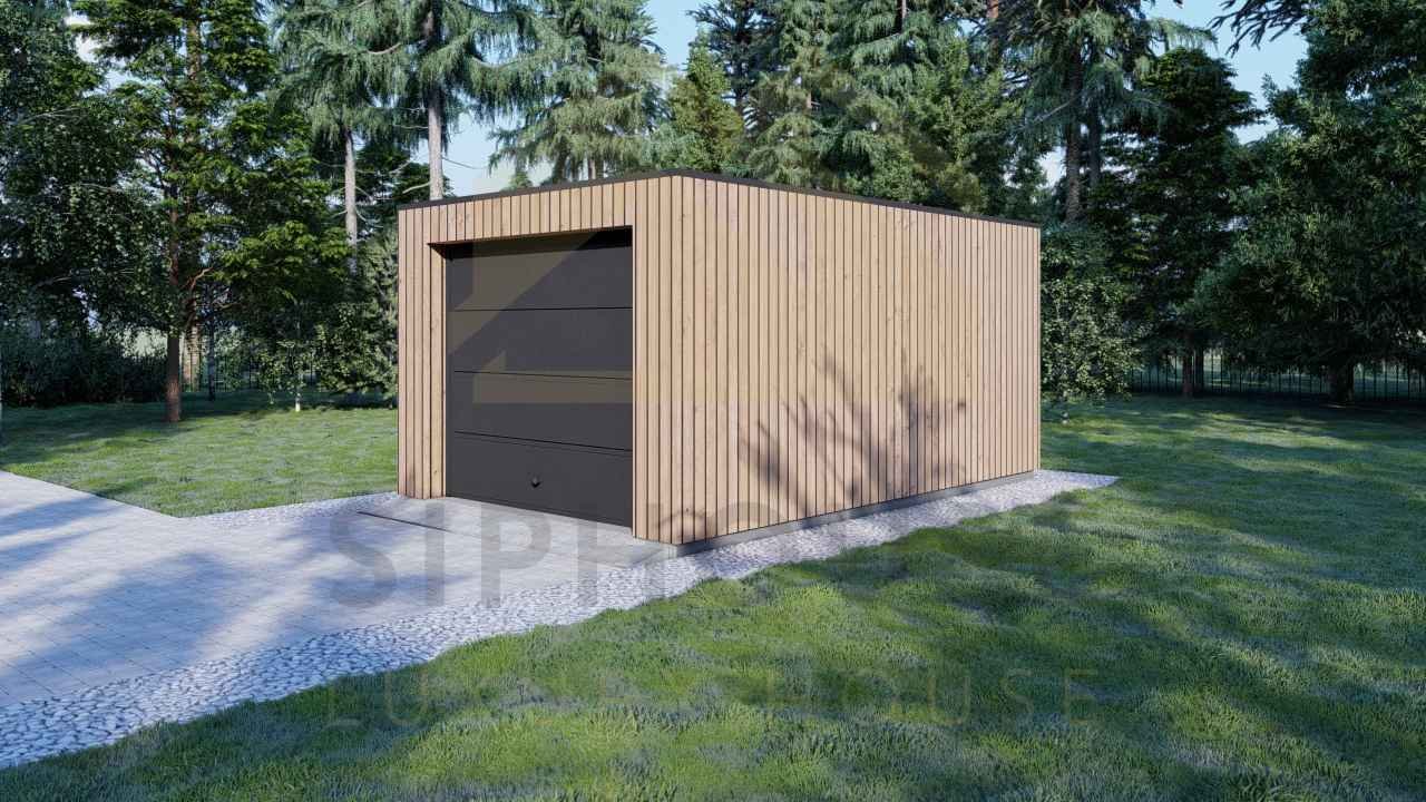 Puidust Garaaž Dendron, 14 m² - Siphouse