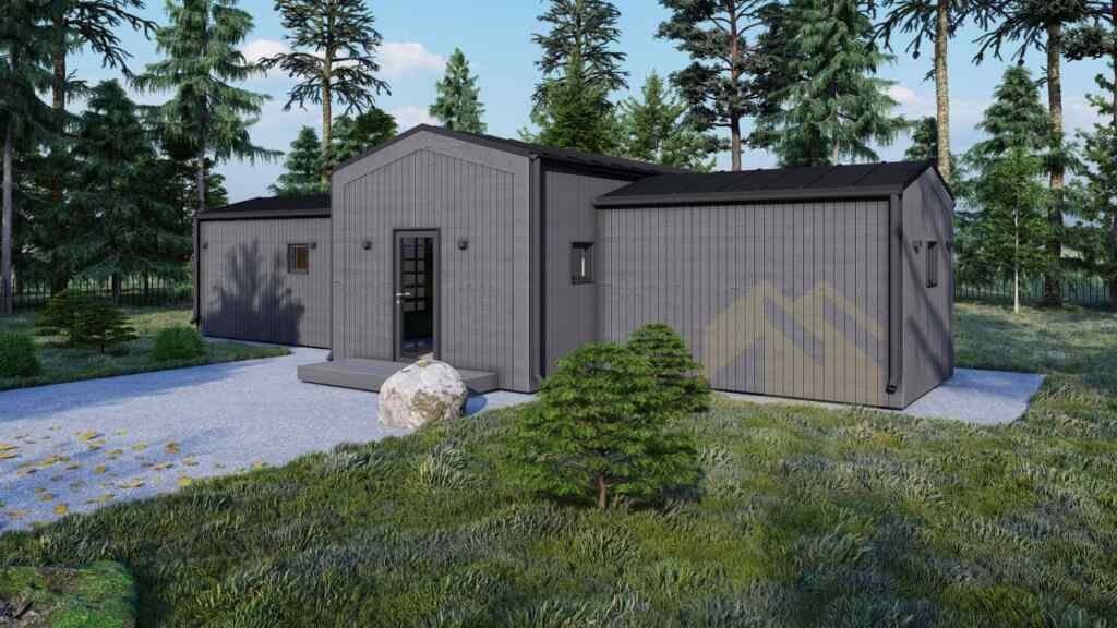Aiamaja + Saun Romulus, 46 m² - Siphouse