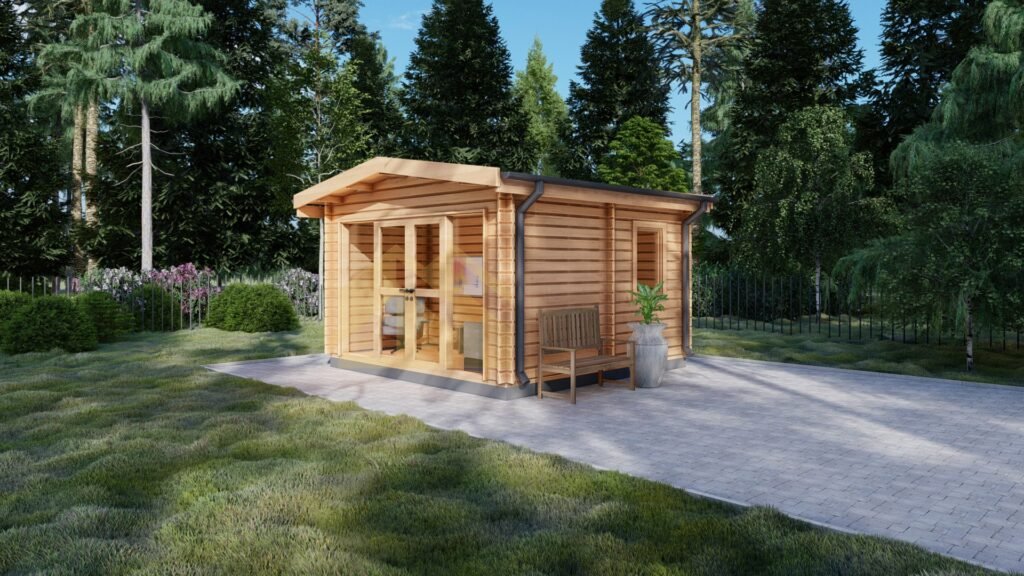 Outdoor Sauna Hope, 4×4, 16 M² - Siphouse